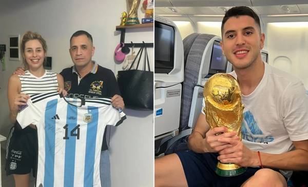 La ex esposa de Exequiel Palacios vendió su medalla de Campeón del Mundo - La Nueva