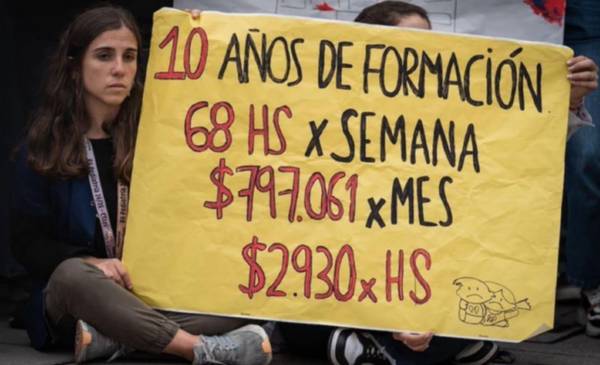 Protesta de los médicos del Garrahan: el Gobierno anuncia un aumento ...