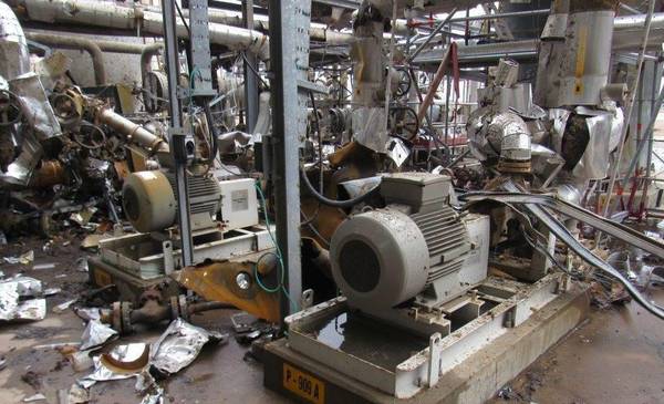 Las primeras imágenes de cómo quedó el lugar de la explosión en Dow ...