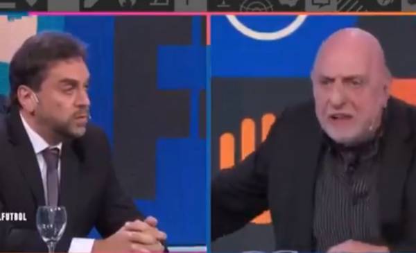 Superclásico: violento cruce al aire entre Horacio Pagani y Nicolás ...